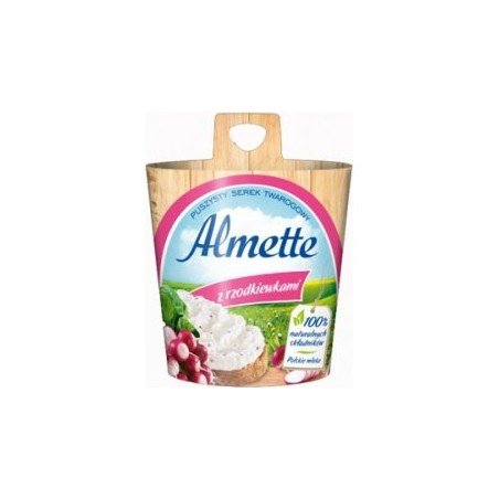 562 HOCHLAND ALMETTE FLUFFY COTTAGE CHEESE WITH RADISH 150G (10 ...