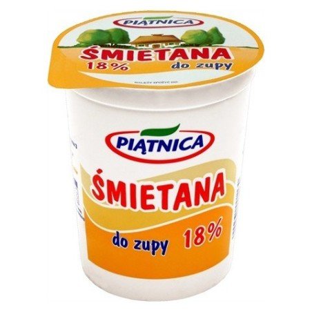 827 PIATNICA CREAM 18% 400G (12) / SMIETANA