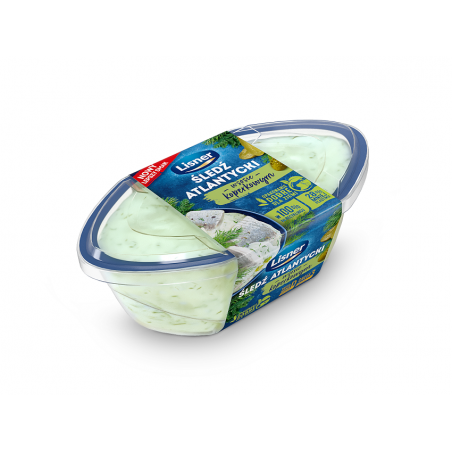 4350 LISNER HERRING FILLET IN DILL SAUCE 280G (6PCS)