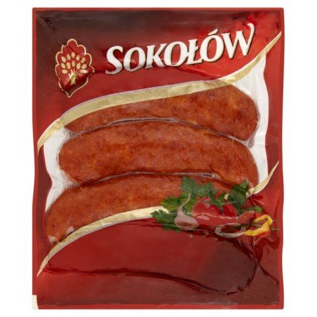 4019 SOKOLOW BEST SILESIAN SAUSAGE APPROX 350G | KIELBASA SLASKA