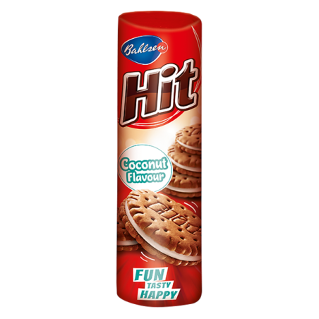 1044 HIT COCONUT COOKIES 250G (24)